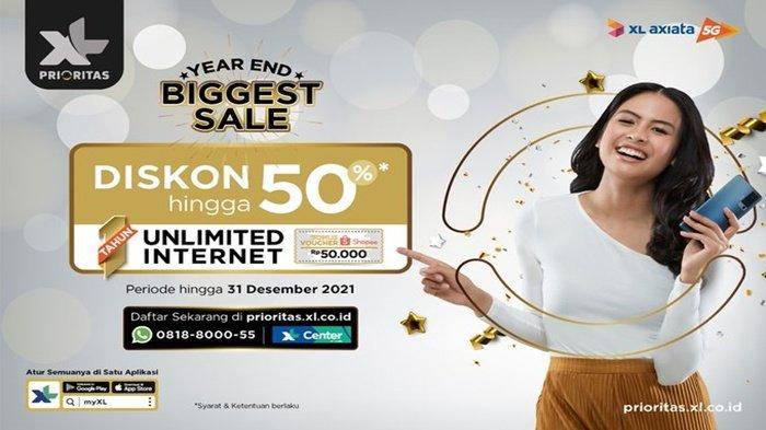 Semarak Promo Akhir Tahun XL Prioritas Beri Diskon Hingga 50 Persen untuk Pelanggan Baru ...