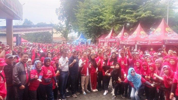 Ratu Dewa Apresiasi 2.500 Warga Sako Antusias Ikuti Jalan Semangat Kopi ...