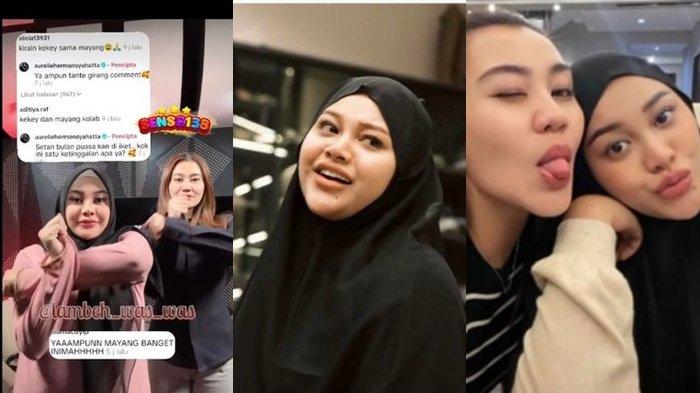 Reaksi Menohok Aurel Hermansyah Disebut Mirip Kekeyi Saat Tiktok Bareng Aaliyah Massaid, Ya ...