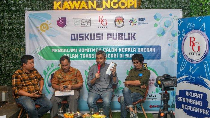 Relung Forum Bersama AJI Bahas Komitmen Cagub Sumsel: Transisi Energi ...