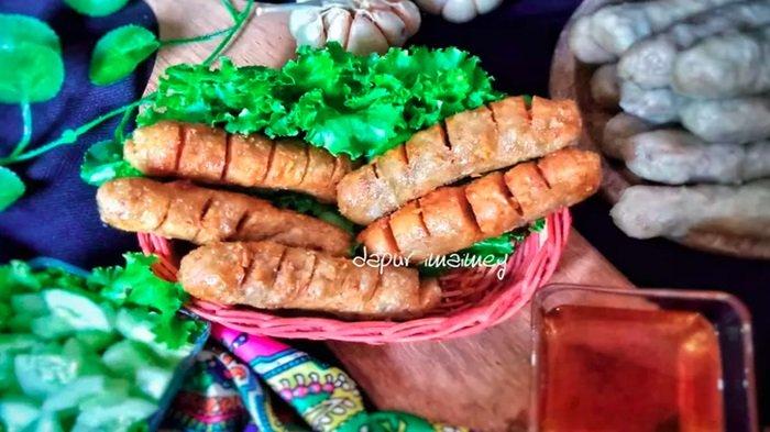 Resep Pempek Lenjer dari 250 Gram Daging Ayam, Rasanya tak kalah Enak ...