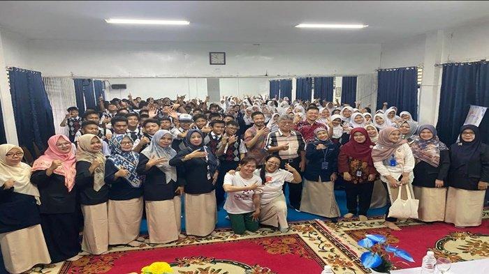 Siswa SMP dan SMA Pusri Palembang Dapat Edukasi Anti Narkoba - Sripoku.com