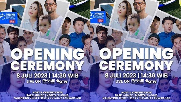 Turnamen Olahraga Selebriti 8 Juli 2023 Segera Tayang, Ada Penampilan ...