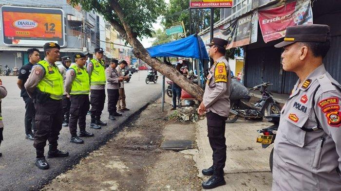 Polres Muara Enim Polda Sumsel Laksanakan Pengamanan Kampanye Jelang Pemilu 2024 - Sripoku.com