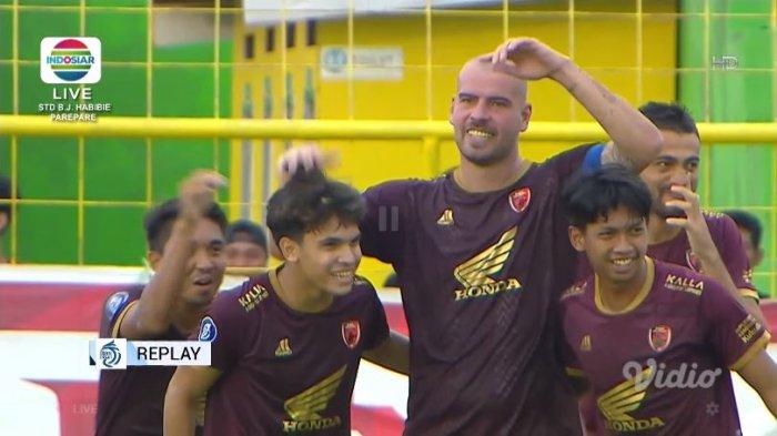 Sedang Berlangsung Pertandingan PSM Makassar vs Persik Kediri Liga 1 ...