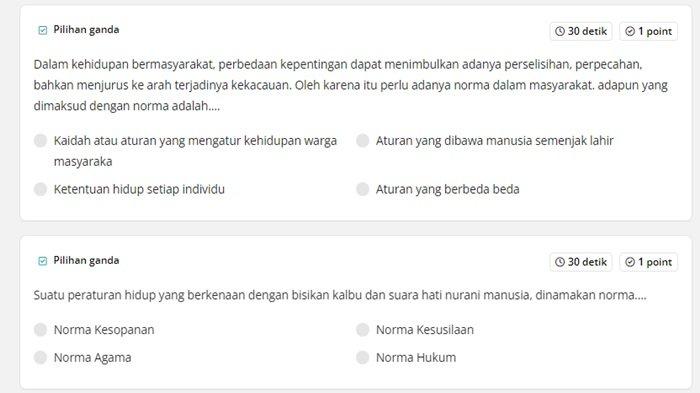 Soal Penilaian Harian Beserta Kunci Jawaban PPKN Kelas 7 SMP/MTs BAB 3 Materi Patuh Terhadap ...