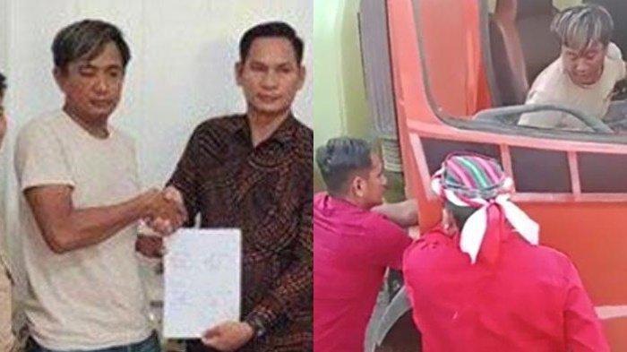 Sosok Andri Rahman Sopir Truk Dianiaya Ajudan Bupati Kutai Barat Berakhir Damai - Sripoku.com
