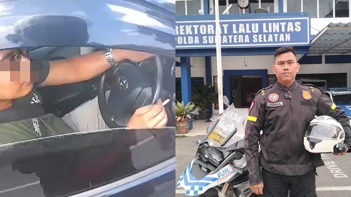 Sosok Briptu Renaldi Sandes, Aksinya Viral Kerap Tegur Pengendara ...
