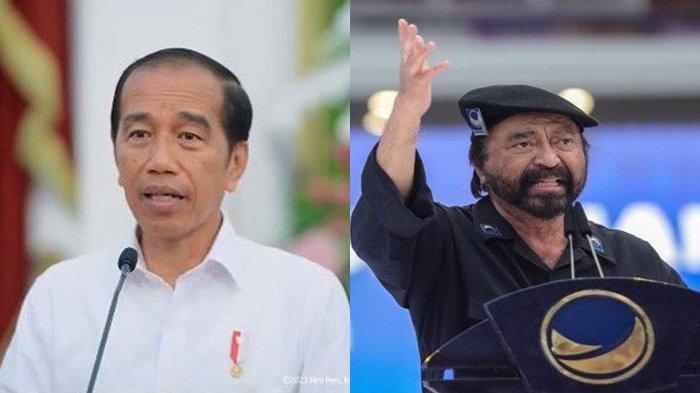 Staf Khusus Presiden Bocorkan Pertemuan Surya Paloh dengan Jokowi Hampir Dua Jam Berada di ...