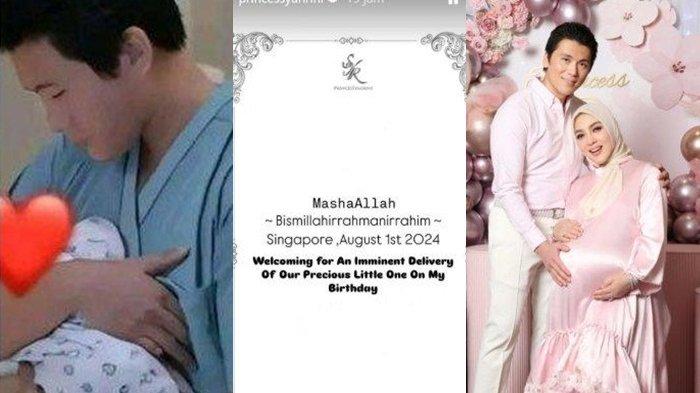 Syahrini Bocorkan Inisial Nama Putrinya, Isu Bayi Kembar Anak Reino ...