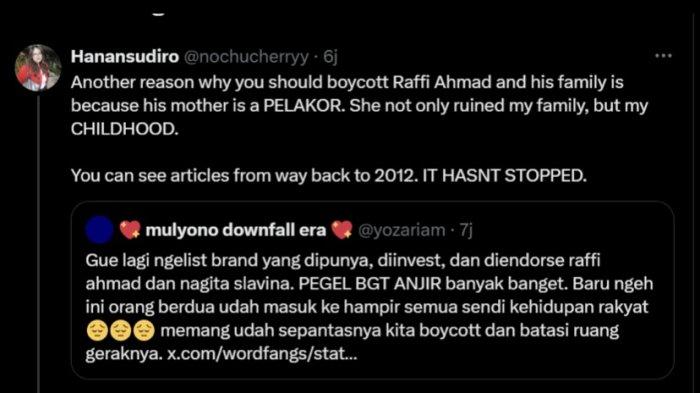 Hanan Sudiro Sebut Amy Qanita Pelakor Bongkar Keterlibatan Raffi dan ...