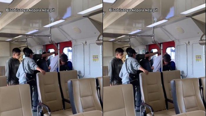 Kronologi Kepala Penumpang Terjepit di Pintu Kereta di Yogyakarta, Ini Penjelasan KAI - Sripoku.com
