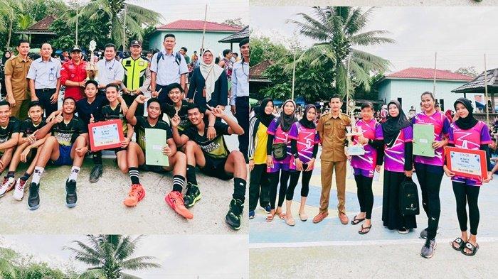 COBRA 143 Gerinam dan IVOSKA Prabumulih Juarai Turnamen Bola Voli ...