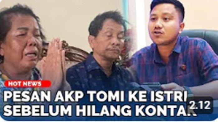 Video Pesan Terakhir AKP Tomy Samuel ke Istrinya Sebelum Hilang Dalam Operasi Pengejaran OPM ...