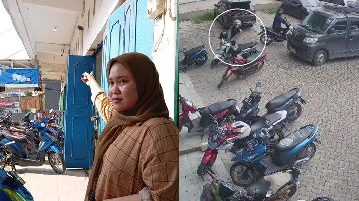Hitungan Detik, 2 Pelaku Berhasil Gasak Motor Karyawan Toko Alat ...