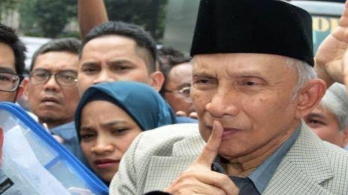 Amin Rais Ingin Jadi Penjamin Penangguhan Penahanan Tokoh FPI Rizieq ...