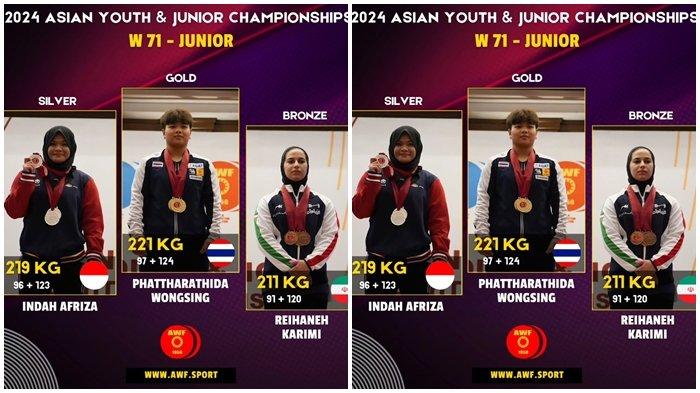 Atlet Angkat Besi Sumsel Raih Medali Perak di Kejuaraan Tingkat Asia, Catat 2 Rekor Nasional ...