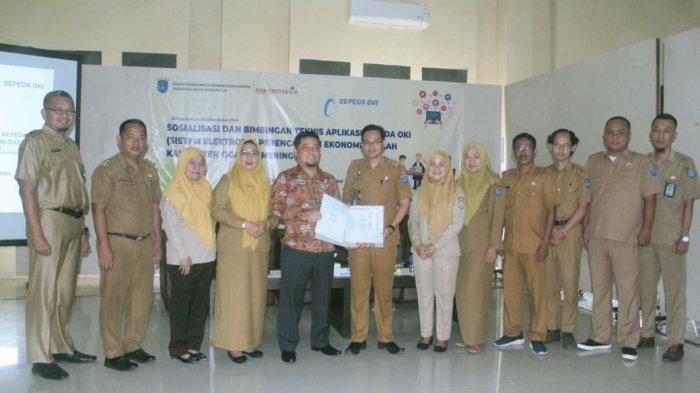 Jawab Tantangan Perubahan Era Digital, Bappeda OKI Launching Aplikasi ...