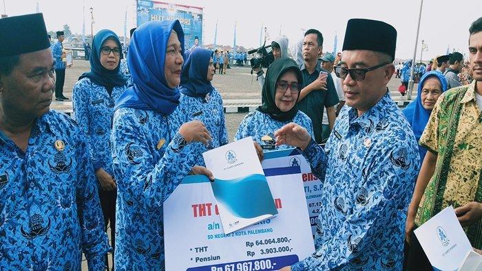 Peringatan HUT Korpri Dilaksanakan di BKB Palembang, Asisten III Jadi ...