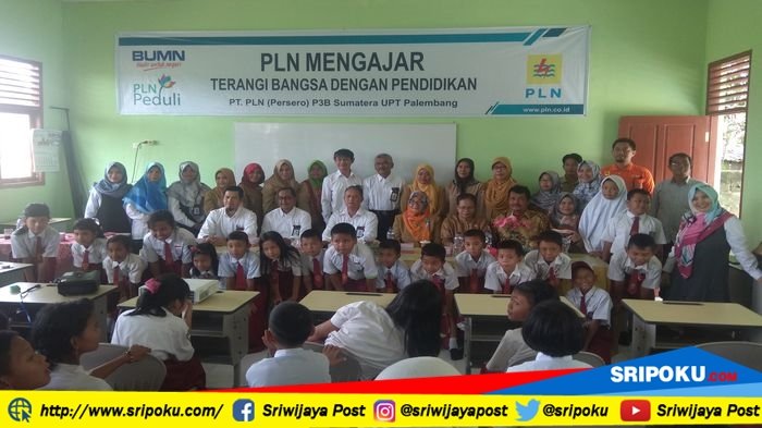 Pejabat PT PLN (Persero) P3B Sumatera UPT Palembang Sambangi SDN 6 ...