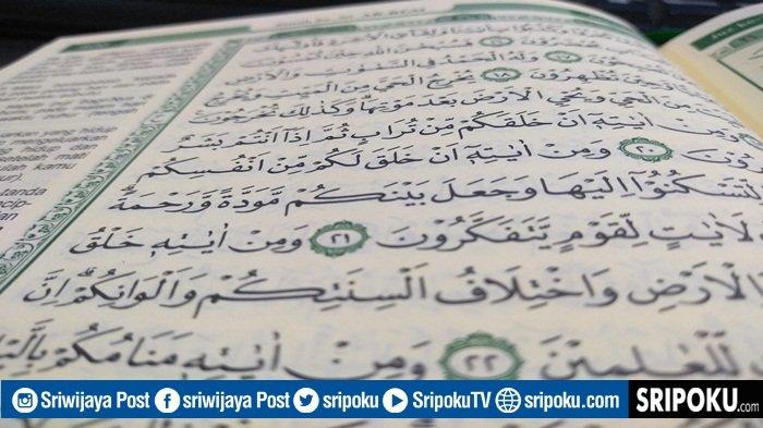 Bacaan Surat Ar Rum Ayat 21 di Alquran Soal Pernikahan, Kuasa Allah ...