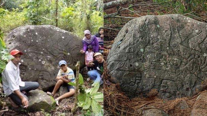 Batu Peninggalan Megalitik Diterjang Banjir Bandang di Lahat, Benda ...