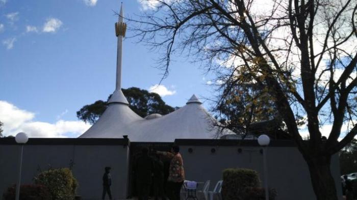 Ini Masjid Terbesar di Ibu Kota Australia yang Dibangun Indonesia ...