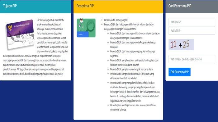 Cara Cek Nama Siswa Penerima PIP 2025 Lewat Aplikasi SIPINTAR, Bakal Cair Mulai 10 April 2025 ...