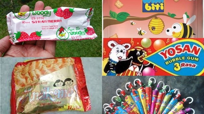 Untuk Generasi 90an, Tentu Ingat dengan 10 Jenis Jajanan Ini, Yang Mana ...