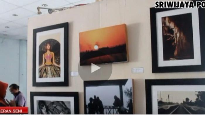 NEWS VIDEO SRIPO: Menengok Pameran Lukisan Asap di Palembang - Sripoku.com