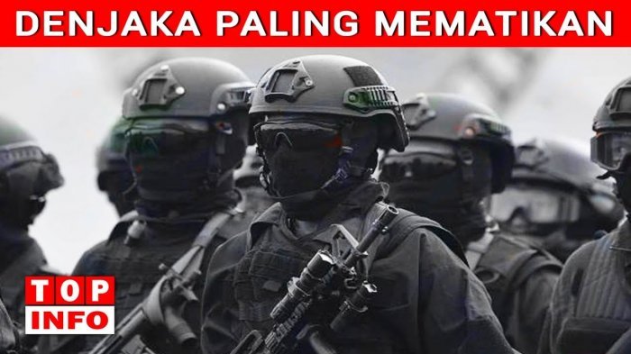 Denjaka, Pasukan Khusus TNI AL yang Ditakuti Navy Seal AS, Punya Satuan Elite Operasinya ...