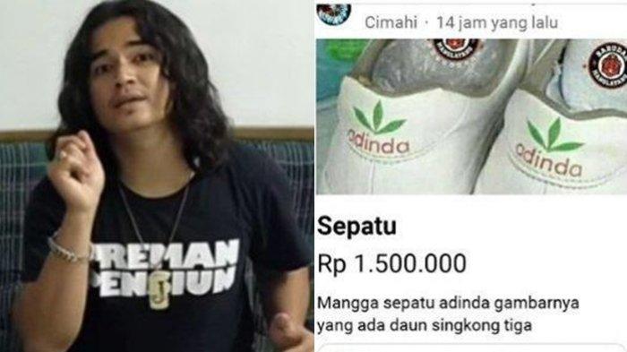 Sepatu Adinda Bergambar Daun Singkong Tiga Viral Berkat si Jupri Preman ...