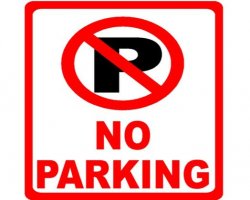 Truk Parkir di Tanda Larangan Parkir - Sripoku.com