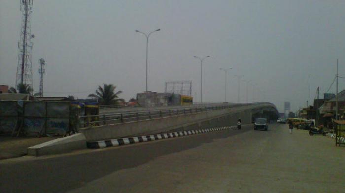 Pengerjaan Proyek Fly Over Simpang Jakabaring Palembang Rampung 95 ...