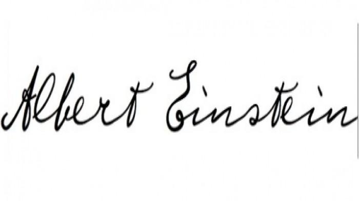 Tulisan Tangan Albert Einstein Kini Bisa Jadi Font - Sripoku.com