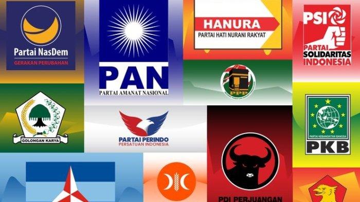 Daftar 8 Partai Politik Lolos ke DPR RI Hasil Pemilu 2024, Gerindra Dibawah PDIP dan Golkar ...