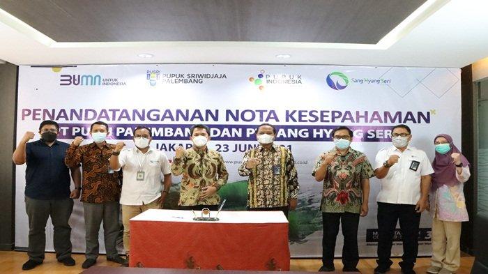 PUSRI dan SANG HYANG SERI Jalin Kerjasama Agrosolution Berbasis Digital ...