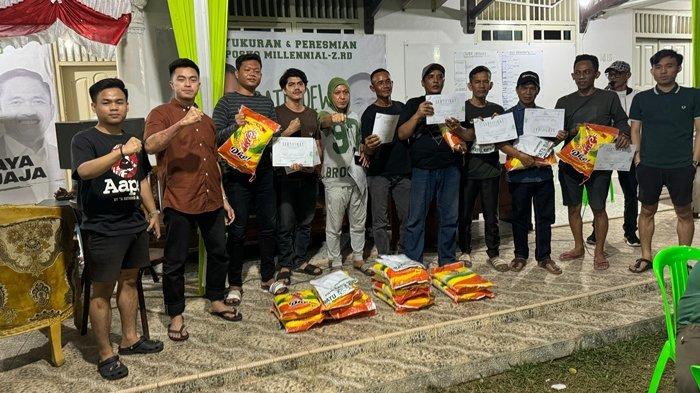 Timses RDPS Gelar Lomba Gaplek 10 Minggu Jelang Pilkada Palembang 2024, Warga Antusias - Sripoku.com