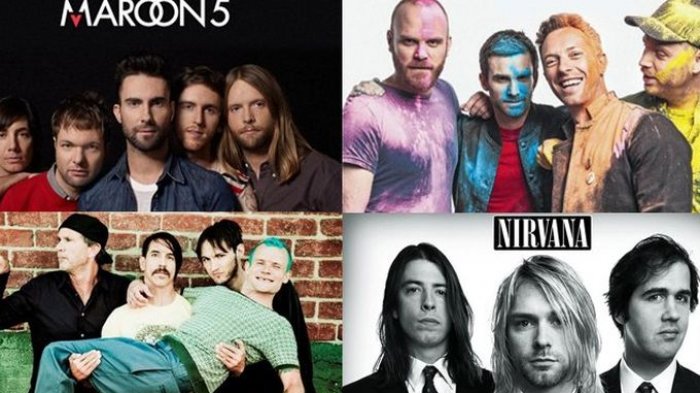 Tak di Sangka, 10 Grup Band Musik Ini Pernah Ganti Nama - Sripoku.com