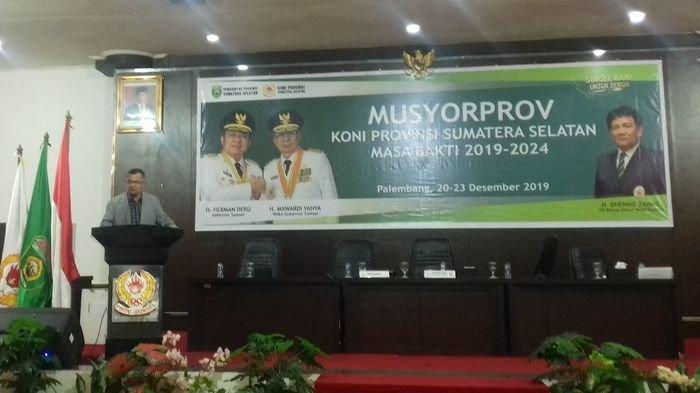 Raih 45 Suara, Hendri Zainuddin Jabat Ketua KONI Sumsel, Tugas Berat ...