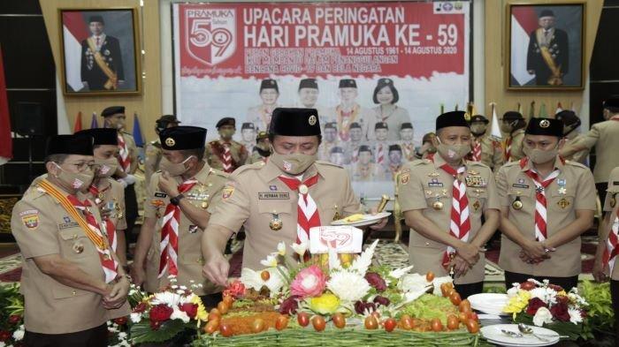 HUT Pramuka ke-59, Herman Deru Instruksikan Bupati-Walikota Aktifkan ...