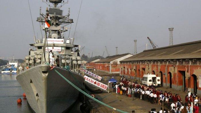 LAUT China Selatan Disesaki Kapal Perang Asing, Termasuk 4 Fregat India Gabung Armada Amerika ...