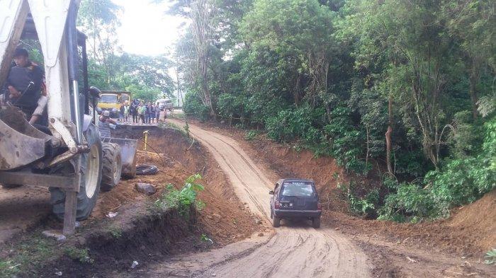 Jalur Penghubung Pagaralam-Lahat Sudah Bisa Dilalui, Ada Jalan ...