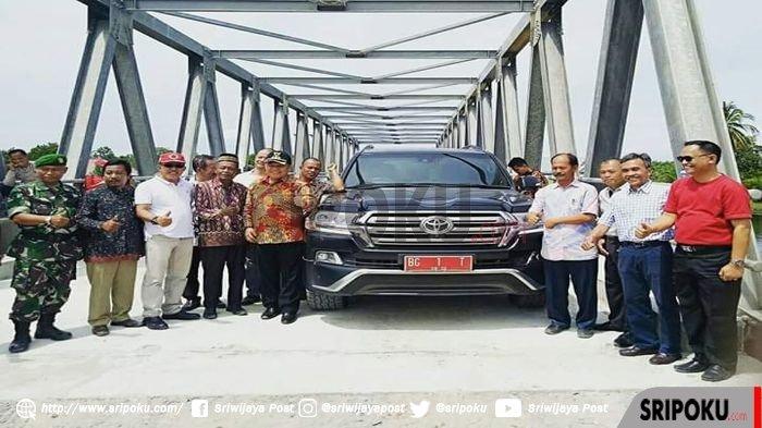 Pembangunan Jembatan KTM Rambutan Kabupaten Ogan Ilir Rampung ...