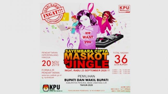 Utamakan Kreatifitas, Pemenang Cipta Maskot dan Jingle KPU PALI Diumumkan Akhir November 2019 ...