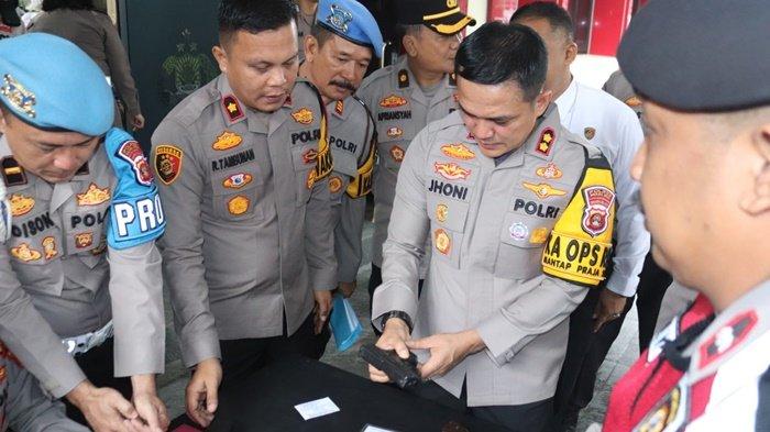 Pemeriksaan Senpi Dinas dan Amunisi Polri Dilaksanakan Serentak di ...