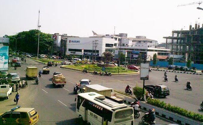 Bundaran Air Mancur-Cinde Jadi Kawasan Car Free Day - Sripoku.com