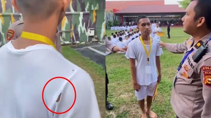 Viral Pemuda Tes Polisi Kenakan Baju Lusuh & Robek, Kisahnya Bikin Pilu ...