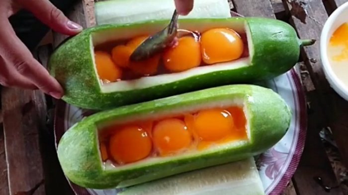 Pria Ini Melubangi Labu & Memasukkan Telur. Setelah Direbus, Istrinya ...