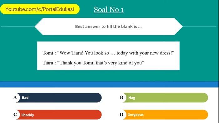 Latihan Soal PTS/UTS & Kunci Jawaban Bahasa Inggris Kelas 8 SMP/MTs Semester 1 Kurikulum Merdeka ...